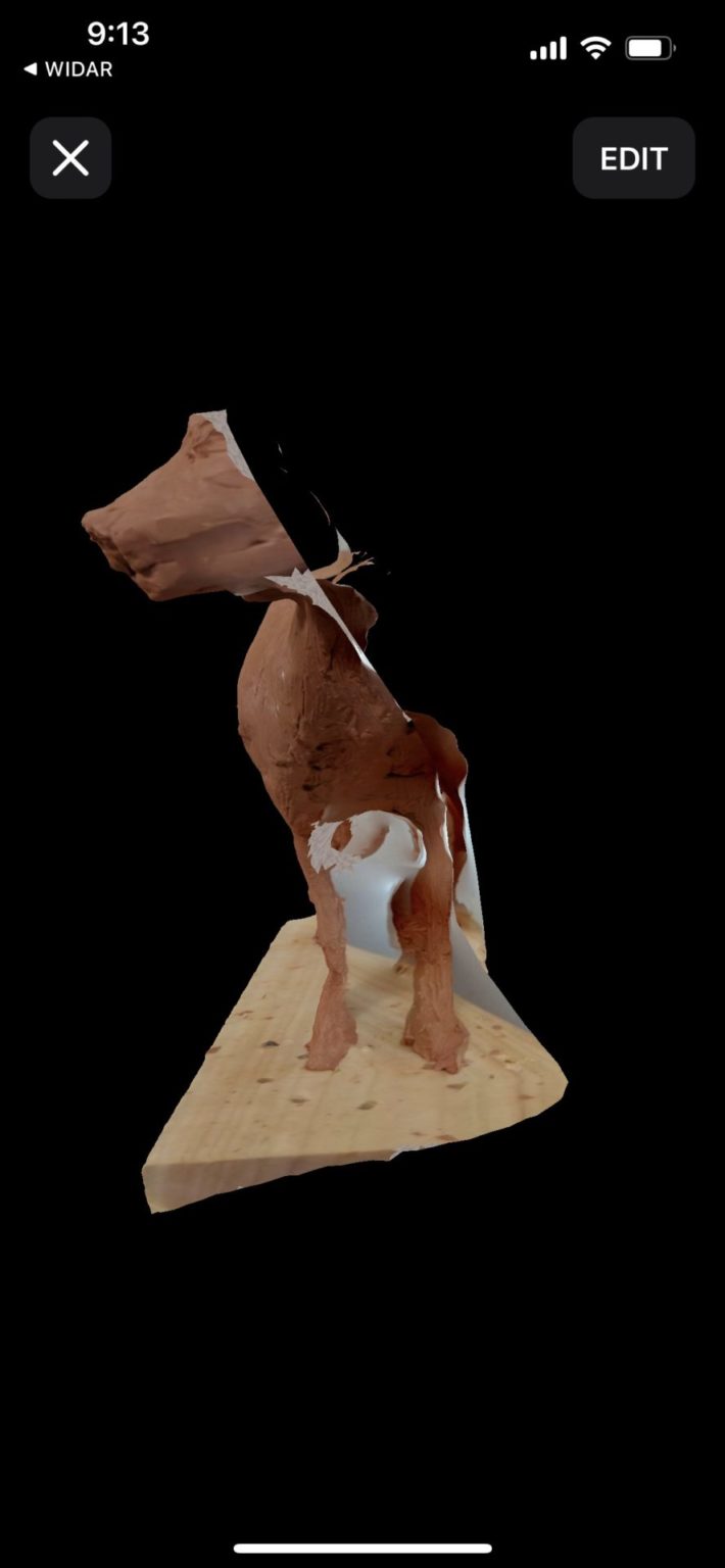 必要なのはスマホだけ！3Dスキャンアプリ「WIDAR」で自分の粘土作品をスキャン＆コツ・テクニックを大公開！ - デジチン工房！